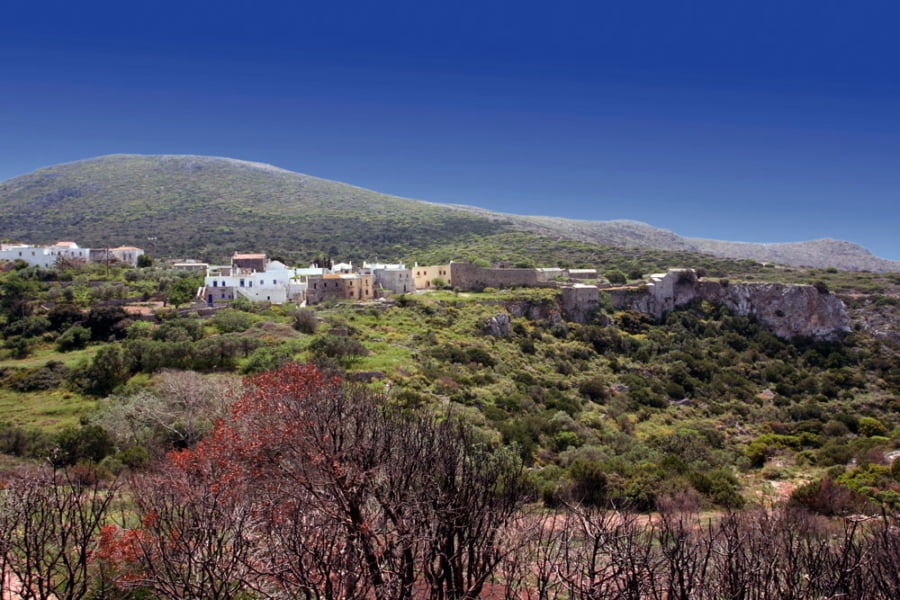 Kato Hora Castle - Monuments of Kythira - KYTHIRA