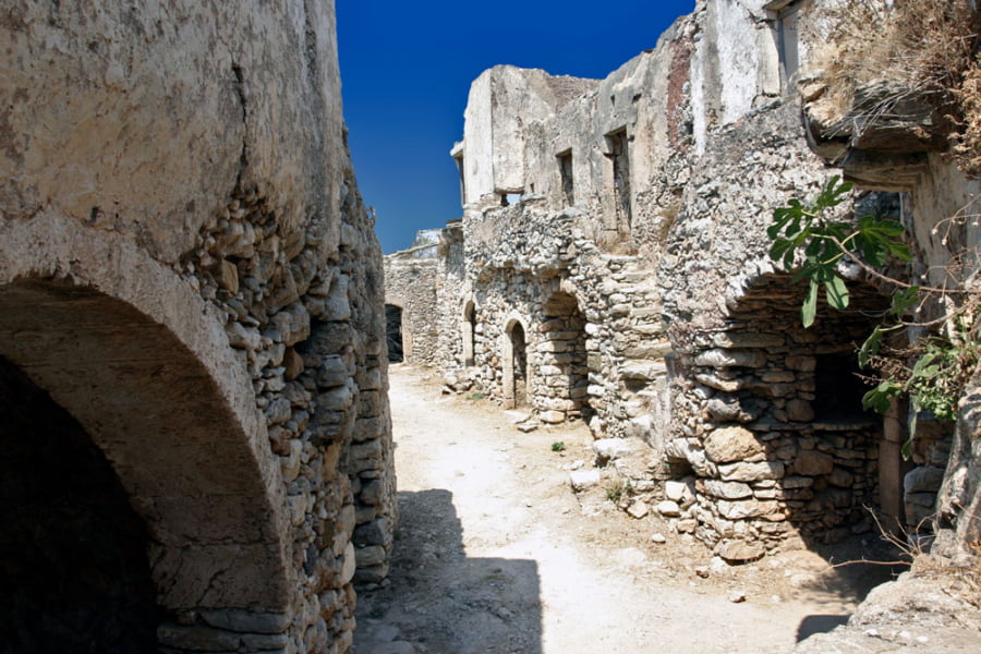Kato Hora Castle - Monuments of Kythira - KYTHIRA